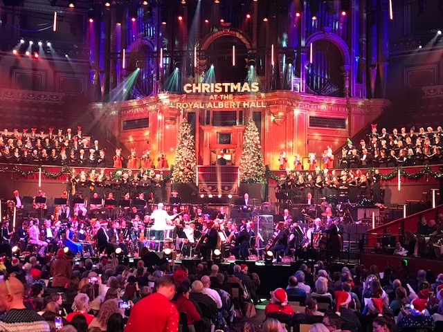 Trip to Sir John Rutter's Christmas Celebration at Royal Albert Hall ...